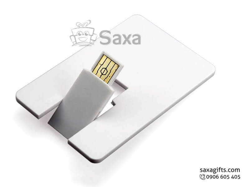 Plastic USB with 360 degree rotation and luxurious plastic box attached