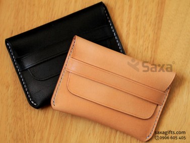 Ví da (Bóp da) - Ví da quà tặng in logo - Xưởng may ví da thật giá rẻ