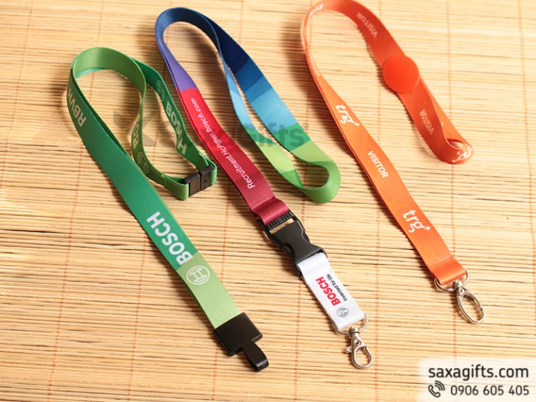 Dây Đeo Thẻ Dây đeo Thẻ Nhân Viên In Logo